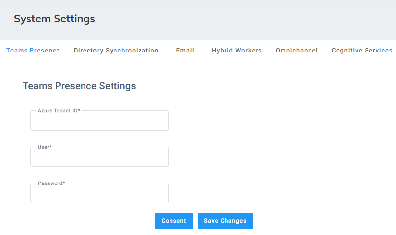Teams Presence Settings
