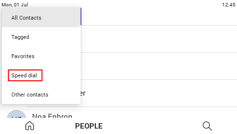 Configuring Speed Dials