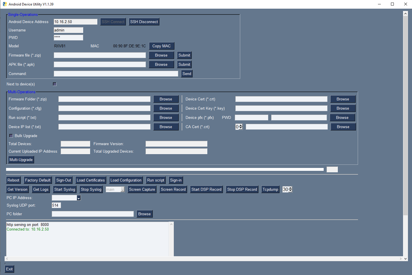 Updating Phone Firmware Manually