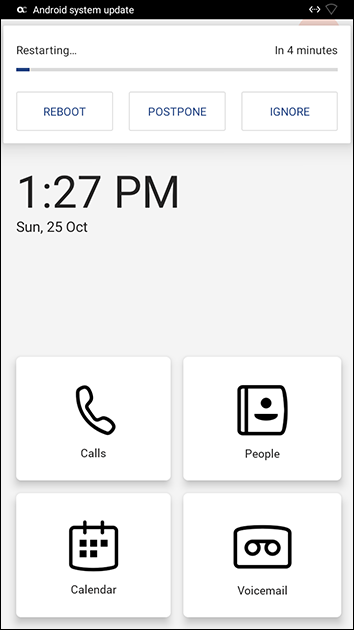 Updating Phone Firmware Manually