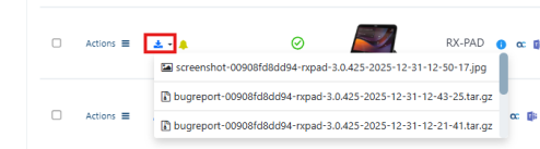 Capturing Screens from Device