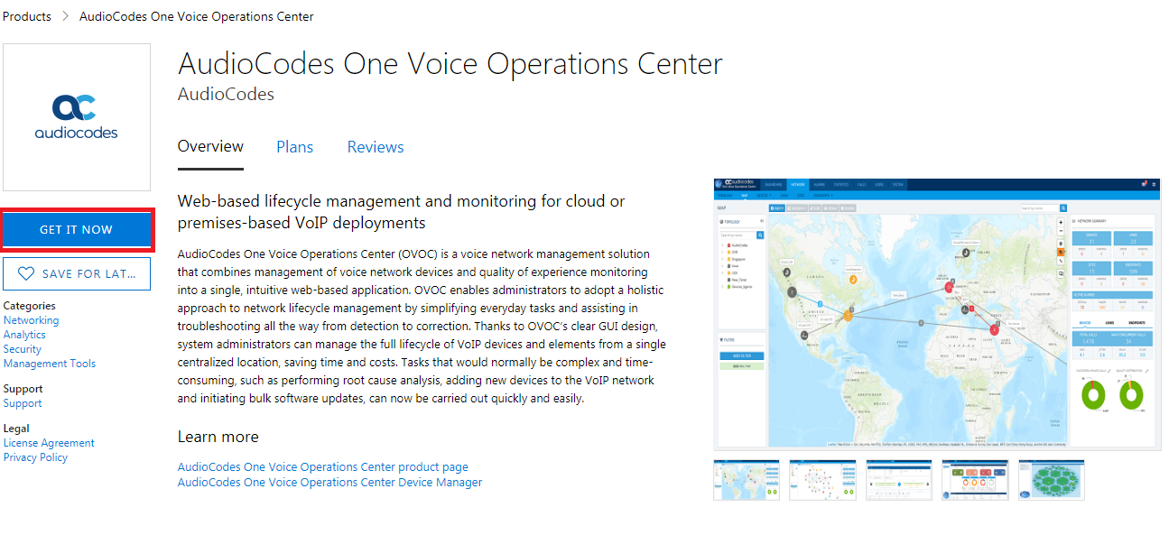 Deploying from Azure Marketplace Image