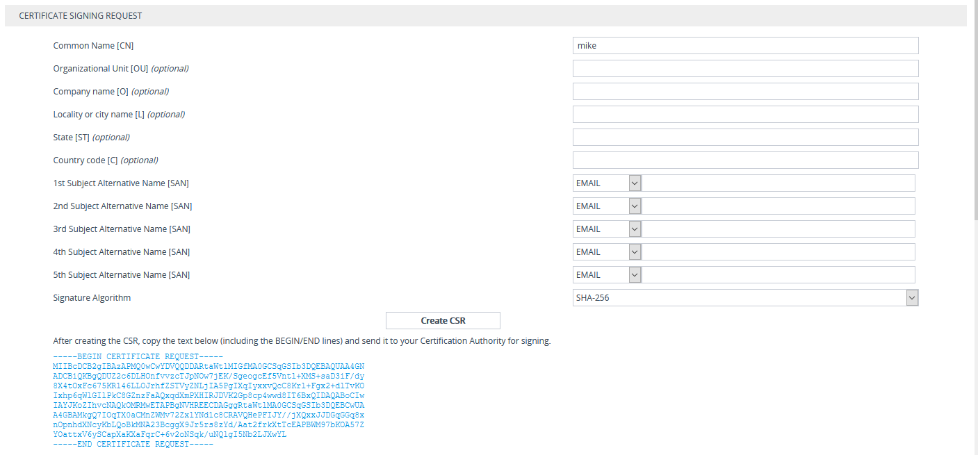 Step 1: Generate a Certificate Signing Request (CSR)