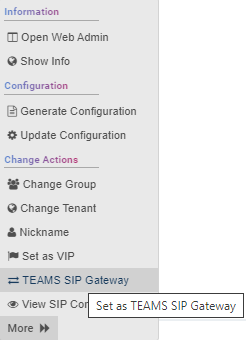 Converting Skype for Business | SIP Phones to Microsoft SIP Gateway