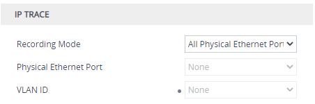 Filtering IP Network Traces by Ethernet Port or VLAN