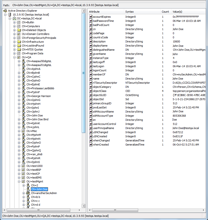 LDAP-based Login Authentication Example