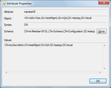 LDAP-based Login Authentication Example