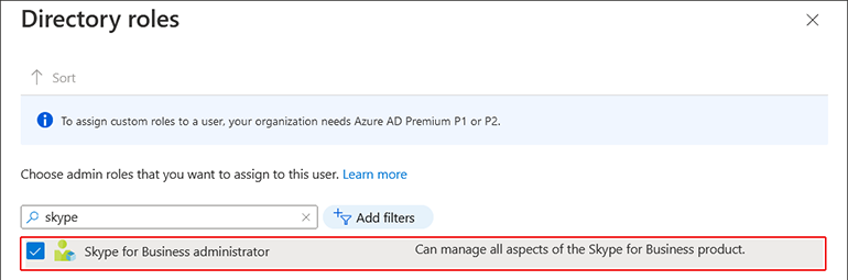 Grant Roles to Global admin Account