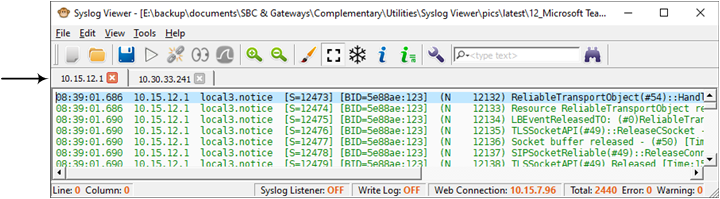 Enabling Window Tabs per Device